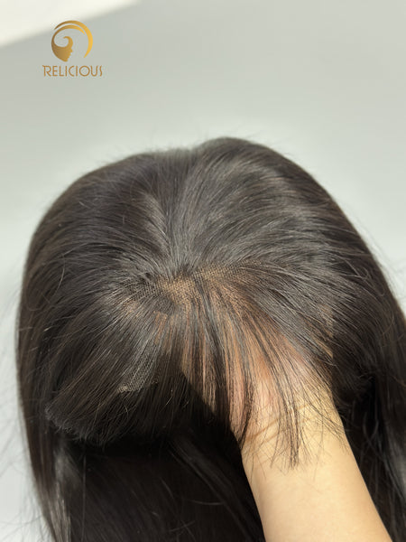 VC Straight Fringe Wig with Lace 200% Density – Relicioushair
